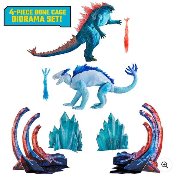 Monsterverse Godzilla x Kong: The New Empire Godzilla vs Shimo Figure ...