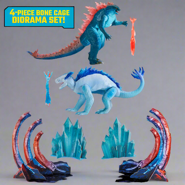 Monsterverse Godzilla x Kong: The New Empire Godzilla vs Shimo Figure ...